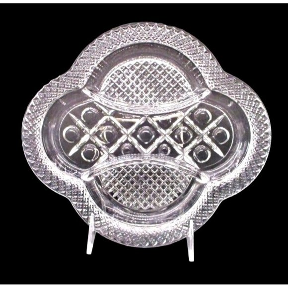 Imperial Glass | Dining | Vintage Imperial Glass Cape Cod 3part Relish ...